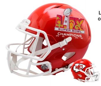 Kansas City Chiefs Super Bowl 59 LIX Championship NFL Mini Speed ...