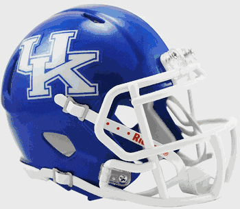 Kentucky Wildcats NCAA Mini Speed Football Helmet - Riddell SPEED MINI ...