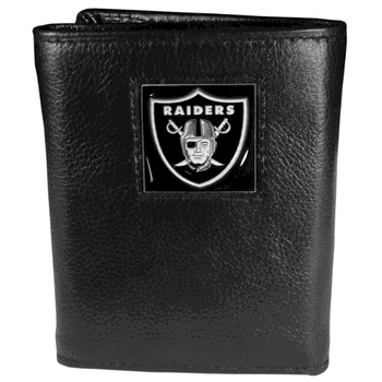 Las Vegas Raiders Leather Tri-fold Wallet - Bags & Wallets