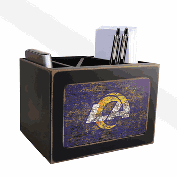 Los Angeles Rams Team Color Desktop Organizer - Home Decor