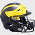 Michigan Wolverines SpeedFlex Full Size Football Helmet Painted Wings ...
