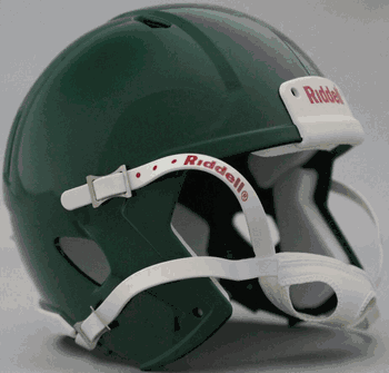 Mini Speed Football Helmet SHELL Kelly Green - Riddell Blank Mini ...