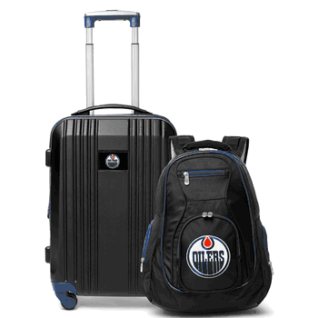 NHL Edmonton Oilers Premium 2-Piece Backpack & Carry-On Set - Bags ...