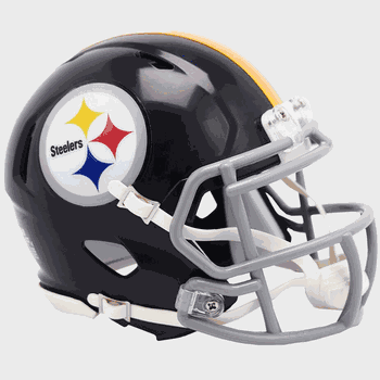 Pittsburgh Steelers 1963 to 1976 Riddell Mini Speed Throwback Helmet ...