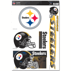 Pittsburgh Steelers 3 Piece Decal Sticker Set - Decals, Magnets & Stickers