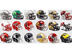 Riddell Set of 62 NCAA BCS Conference SEC, BIG 10, BIG 12, PAC 12 & ACC ...