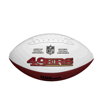 San Francisco 49ers Football Full Size Autographable - Wilson Full Size ...