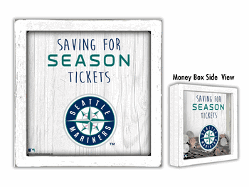Seattle Mariners Saving for Tickets Money Box - Home Decor
