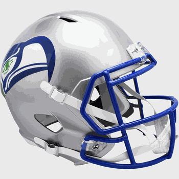 Seattle Seahawks 1983 to 2001 Speed Replica Full Size Throwback Helmet ...