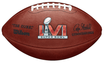 Super Bowl 56 LVI Wilson Official NFL Game Football Bengals vs. Rams ...
