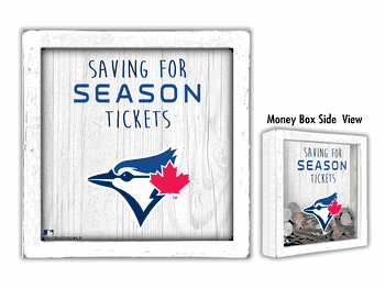 Toronto Blue Jays Saving for Tickets Money Box - Home Decor