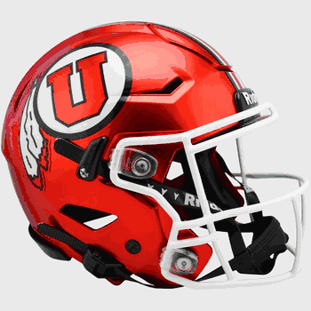 Utah Utes SpeedFlex Full Size Football Helmet - NCAA Full Size ...