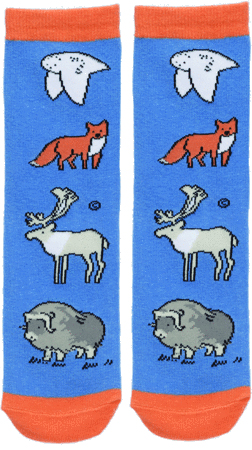 ***Clearance*** Messy Moose Socks - Tundra