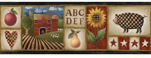 Rustic Wallpaper Borders