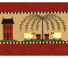 Country Themes - On The Farm Wallpaper Borders