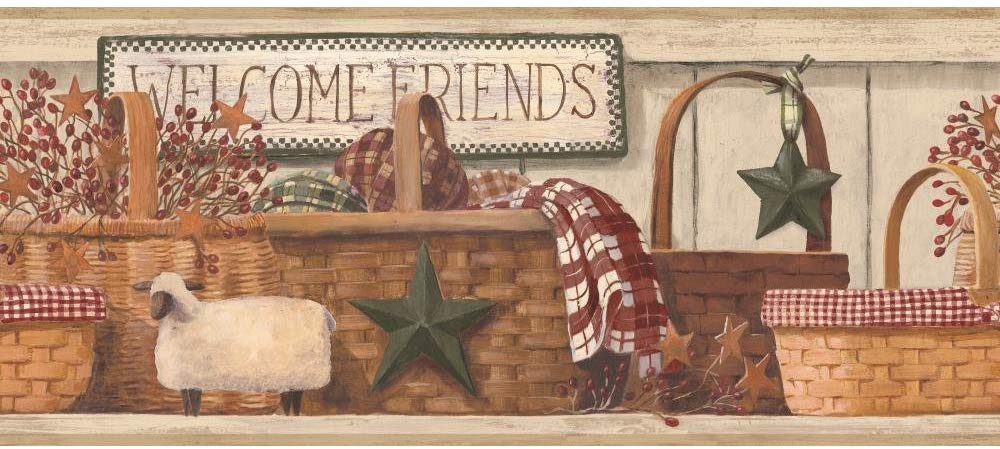 Wallpaper Borders For Kitchen