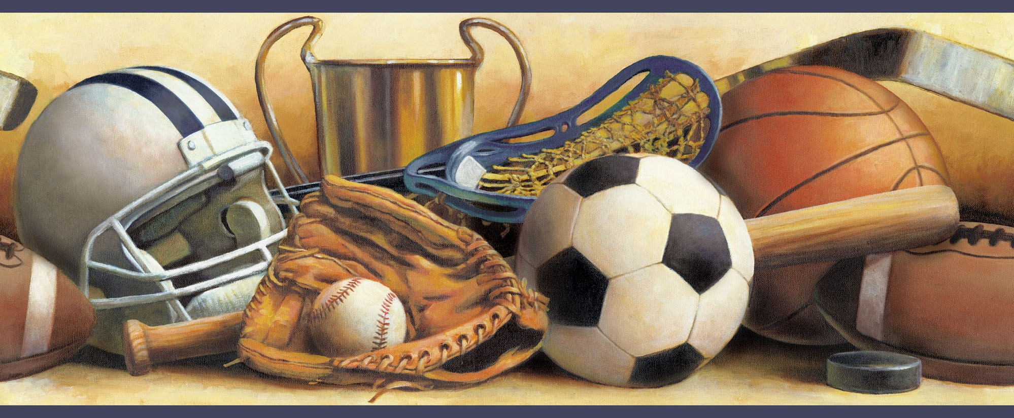 Sports Wallpaper Border