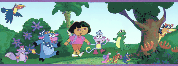Dora The Explorer Wallpaper Border