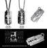 Sterling Silver Razor Blade Pendants
