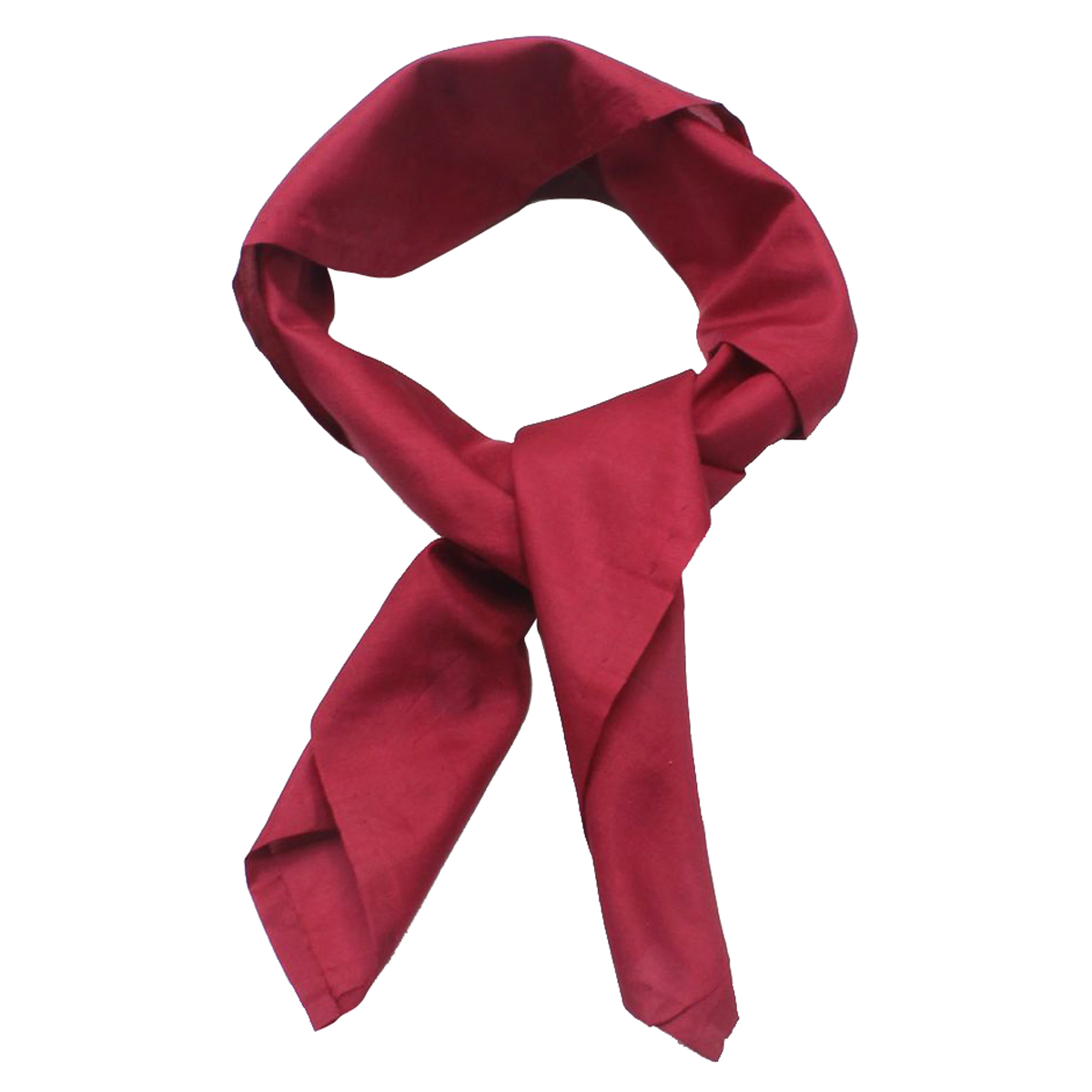 Royal Silk 23 Burgundy Silk Bandana