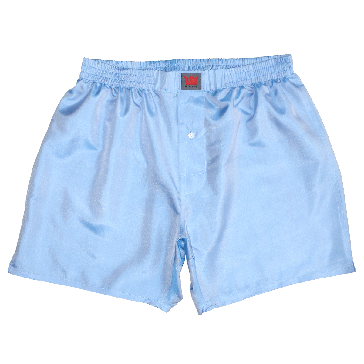 Blue Topaz Mulberry Silk Boxers