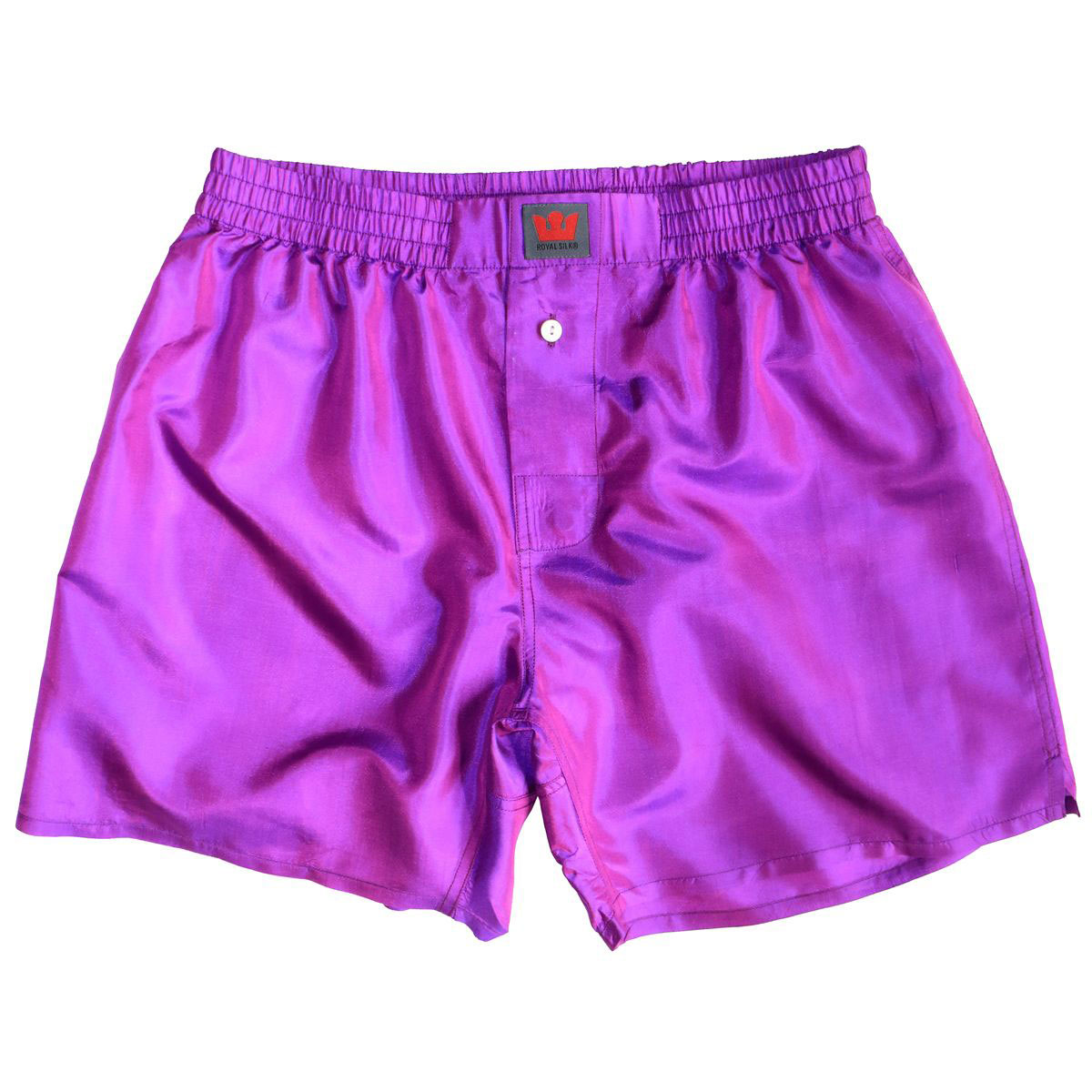 Classic Purple Mulberry Silk Boxers