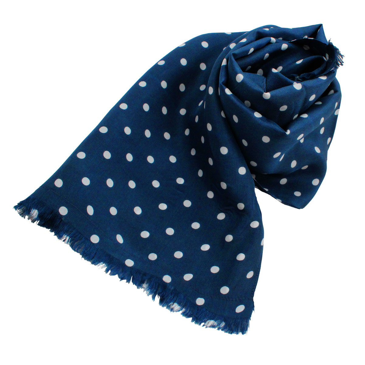 Polka Dot Aviator Scarf