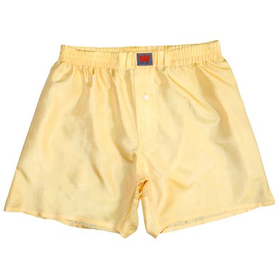 Soft Gold Mulberry Silk Boxers