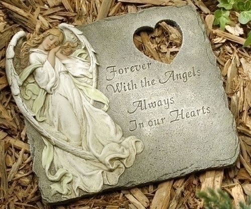 Angel Memorial Stone - Forever with the Angels