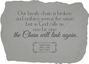 Broken Chain Poem Memorial Stone Personalized