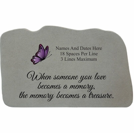 Personalized Memorial Garden Stones | Engraved Memory Stones