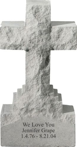 Personalized Memorial Cross | Heart to Heart Sympathy Gifts