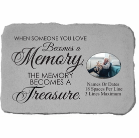 Personalized Memorial Garden Stones | Engraved Memory Stones