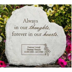 Personalized Memorial Garden Stones | Engraved Memory Stones