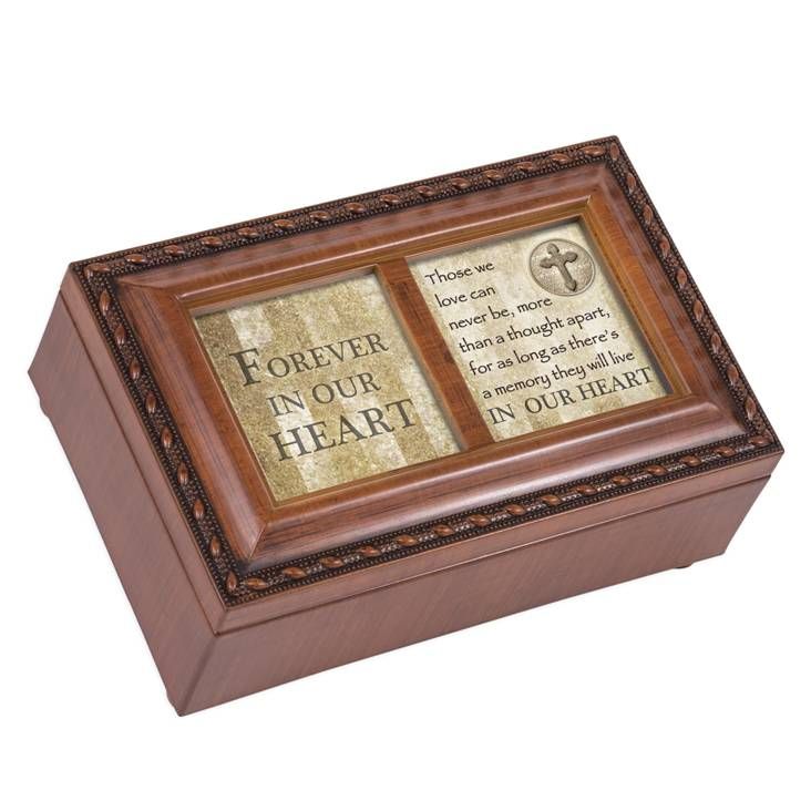 Personalized Music Memory Box - Forever In Heart