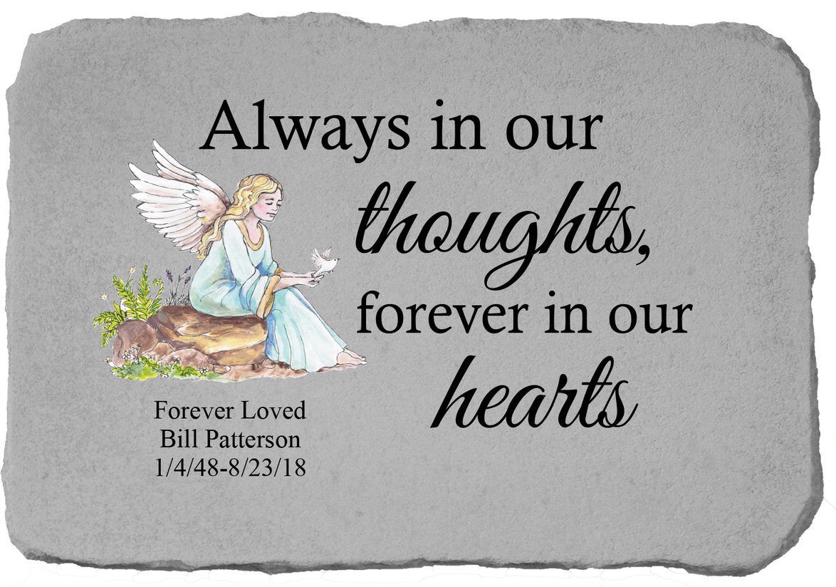 Personalized Sympathy Stone | Condolence Gift