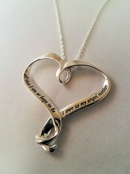 Mother remembrance necklace store