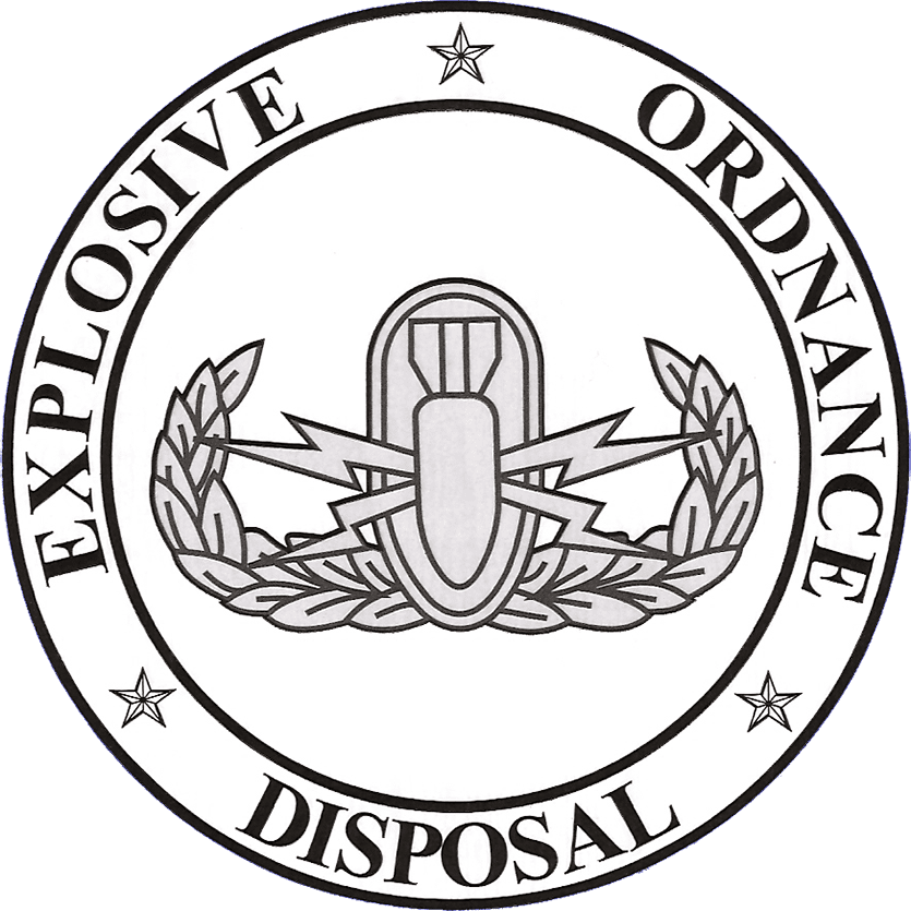 Static EOD Coin with Badge Decal