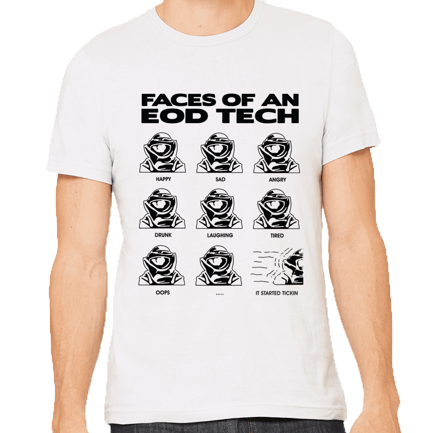 Faces of an EOD Tech