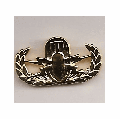 Gold Finish EOD Badges