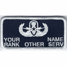 Personalized Flight Suit Patches