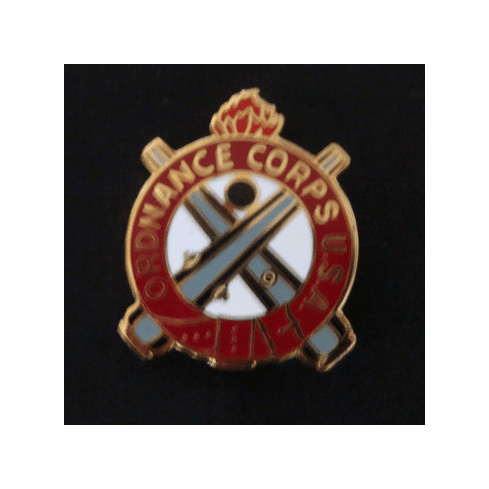 Regimental Crest Ordnance / Ordnance Corps USA