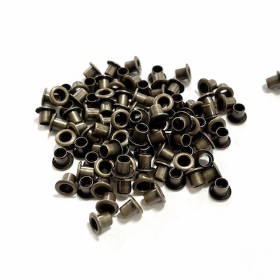 3/16 Eyelets - Antiqued - 100/bag - Eyelets