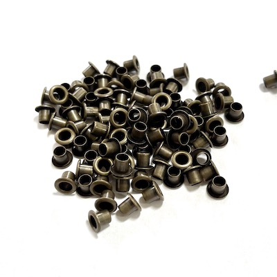 3/16 Eyelets - Antiqued - 100/bag - Eyelets
