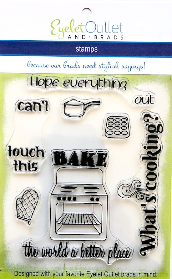 Cooking Stamp Set - Stamps Sets - Clear - SALE