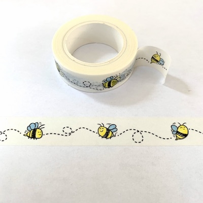 Bee Washi Tape - Washi Tape- Decorative Tape