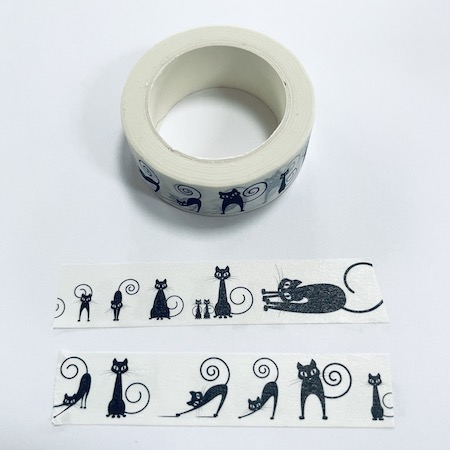 Cat Washi Tape - Washi Tape- Decorative Tape