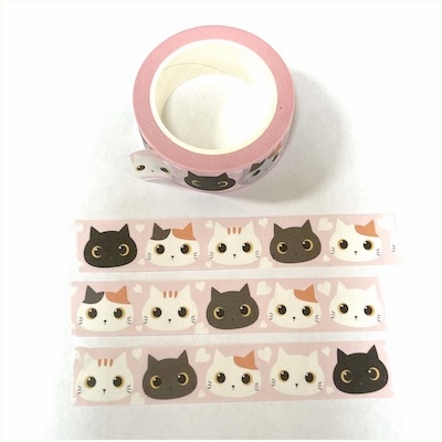 Cat Washi Tape - Washi Tape- Decorative Tape