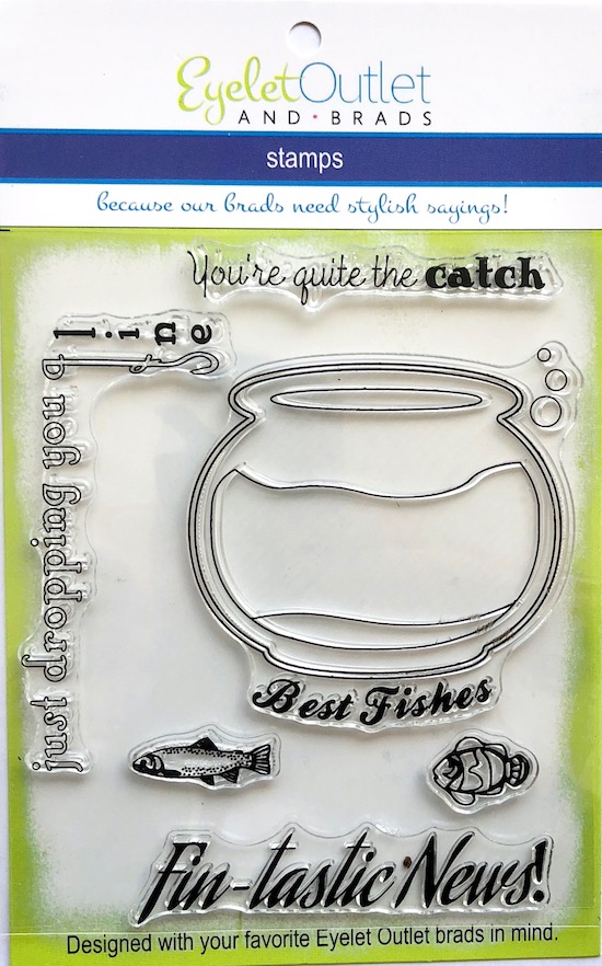 Fish Stamp Set - Stamps Sets - Clear - SALE