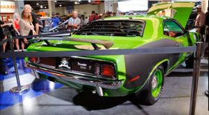 1970 1971 1972 1973 1974 Cuda Barracuda Reproduction Rear Window Louver Kit